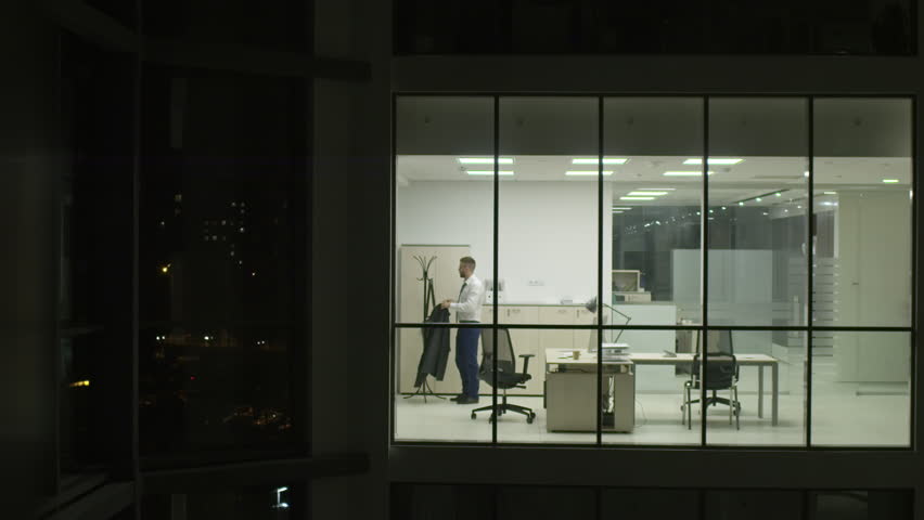 View from Outside of Modern Stock Footage Video (100% Royalty-free ...