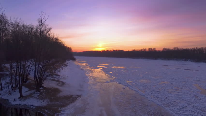 Winter Scenery along the river image - Free stock photo - Public Domain ...