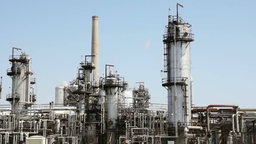 Refinery Plant In Moscow Russia. Oil Refinery In Moscow. Factory ...