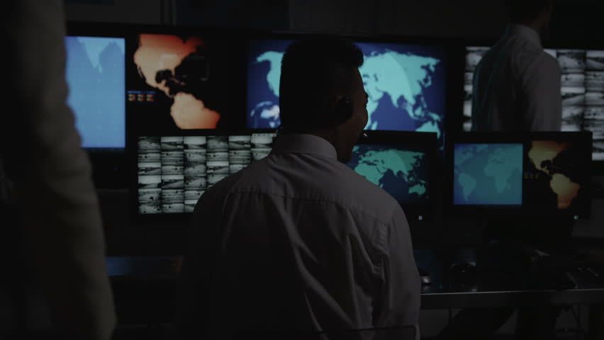 A Team of Security Personnel Stock Footage Video (100% Royalty-free ...