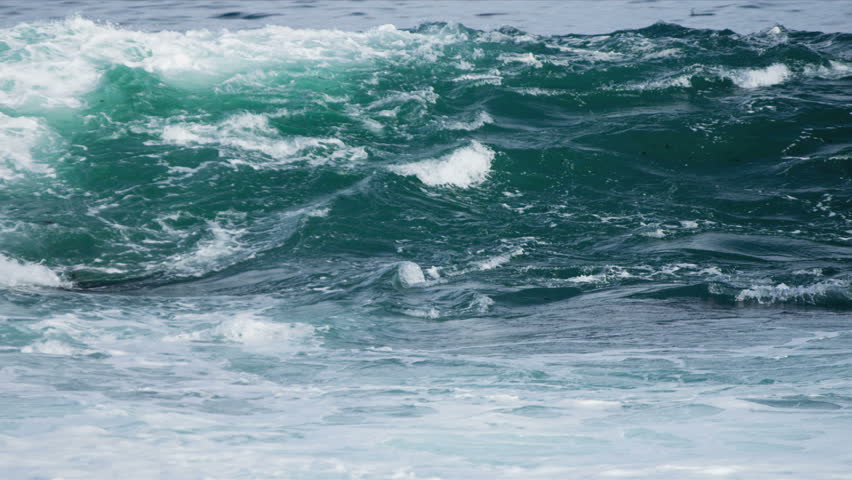 Slow Motion Undulating Waves. Stock Footage Video 1348546 | Shutterstock