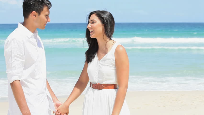 Happy Young Caucasian Boyfriend Girlfriend Spending Time Together ...