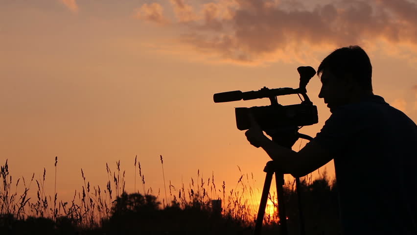 Didgeridoo Playing. Male Silhouette With Didgeridu Near Sea. Handsome ...