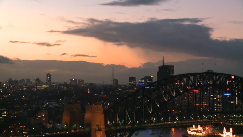 Late Evening View Of Detroit, Michigan (time-lapse) Stock Footage Video ...