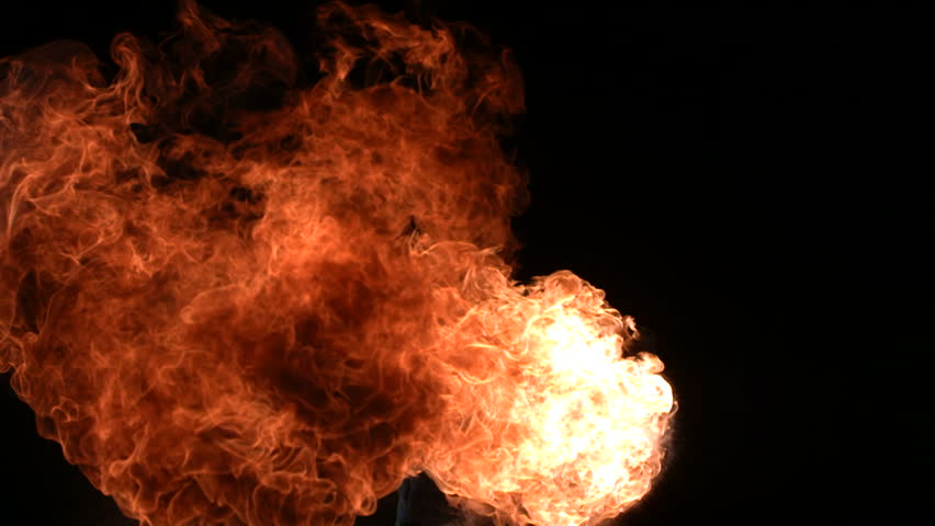 Stock video of man breathing fire, slow motion | 4653590 | Shutterstock