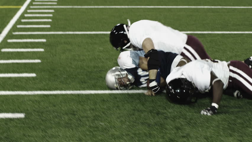 Close up of a Football Stock Footage Video (100% Royalty-free) 4706180 ...