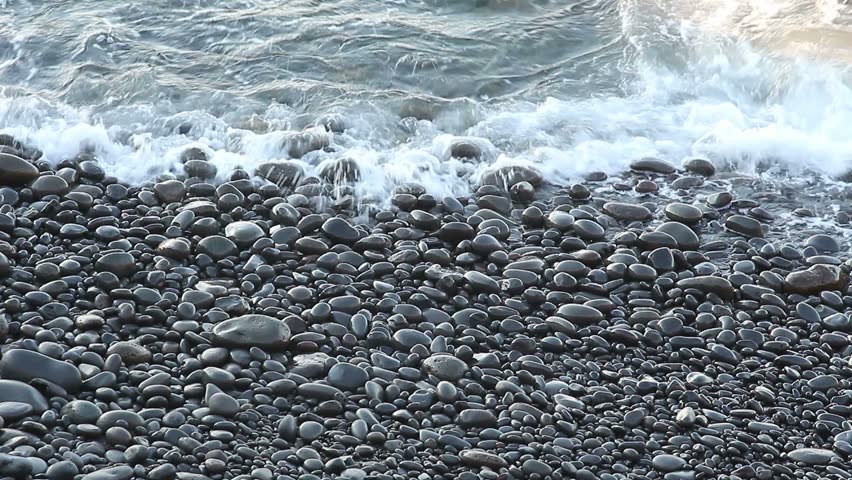 Sea Surf On the Stone Stock Footage Video (100% Royalty-free) 4709930 ...