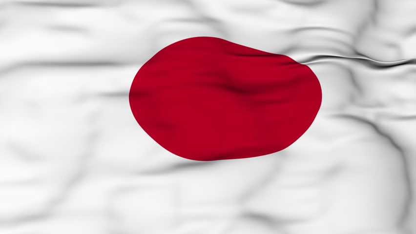 Flying Flag of Japan Stock Footage Video (100% Royalty-free) 479590 ...