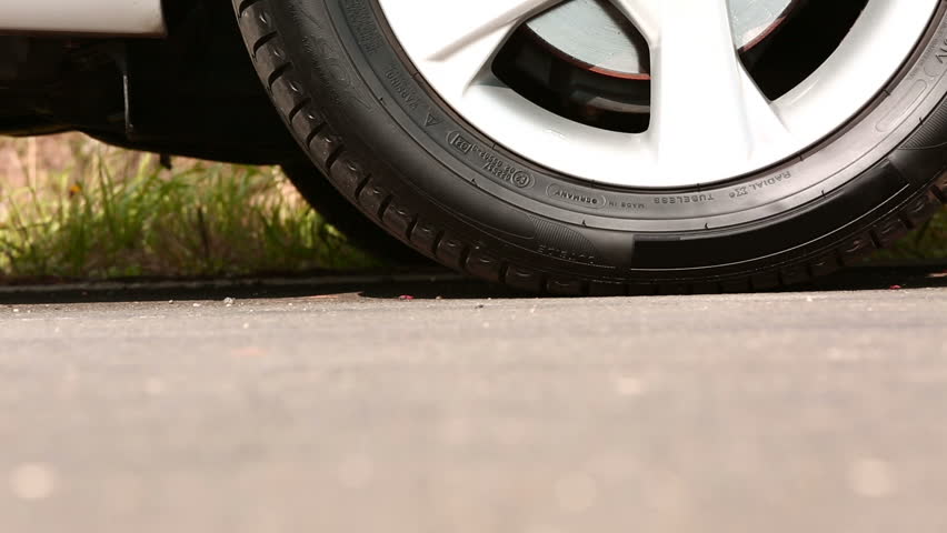Stock video of car leaving fast | 4819640 | Shutterstock