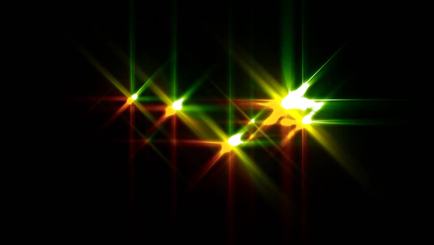 Animated Random Flashing Stage Lights Stock Footage Video 4951913 ...