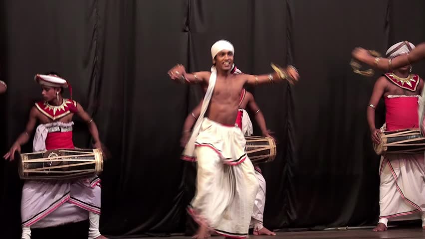 Stock video of kandy, - august 13: kandyan traditional dance | 5137430 ...
