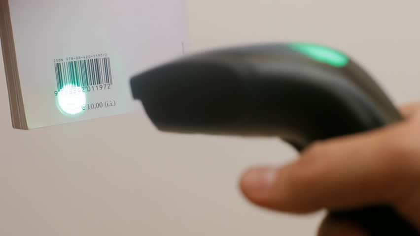 Reading a Barcode with a Stock Footage Video (100% Royalty-free ...