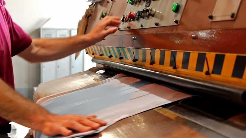 Machine In The Leather Industry ; Worker In The Leather Industry ...