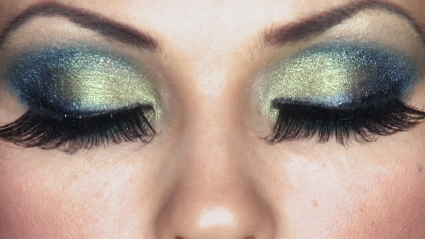 Macro Closeup Of Sexy Woman Wearing Masquerade Mask At Party 1920x1080