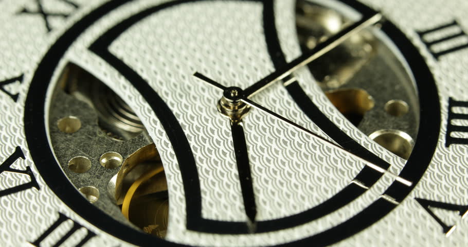 Stock video of clock face cogs dials mechanism, mechanical | 5901650 ...