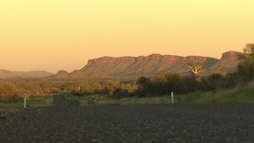 Dusty Mountain Landscape At Dusk Stock Footage Video 6257822 | Shutterstock