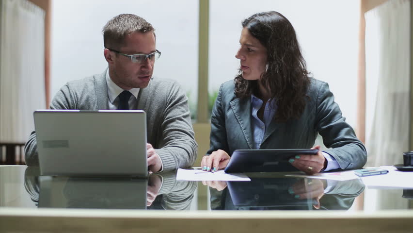 Stock video of businesspeople having an argue in the | 6397400 ...