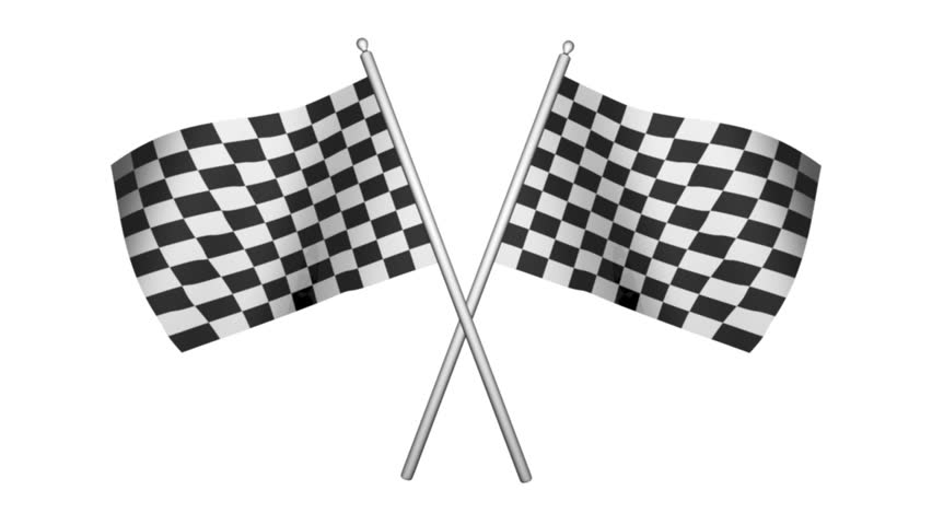 Racing Flags - 3d Animation, Stock Footage Video (100% Royalty-free ...