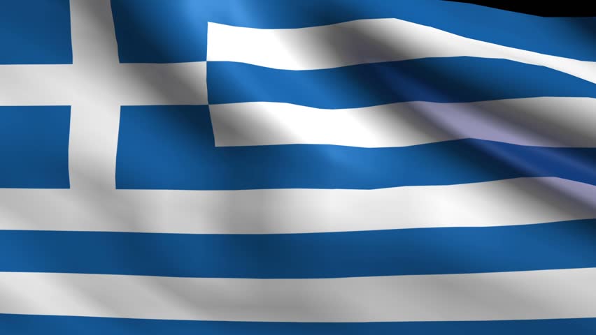 3d Animated Flag Of Greece Stock Footage Video 339847 | Shutterstock