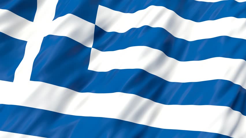 Greek Flag HD. Looped. Stock Footage Video 1821563 | Shutterstock