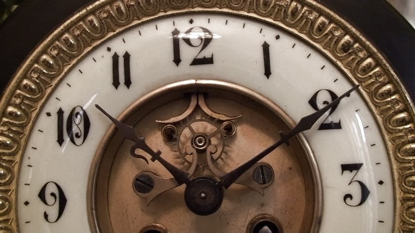 Beautiful Antique Clock Face Stock Footage Video 323296 | Shutterstock