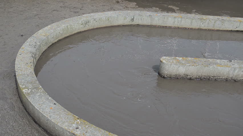 Closeup of Sewage Water Sludge Stock Footage Video (100% Royalty-free ...