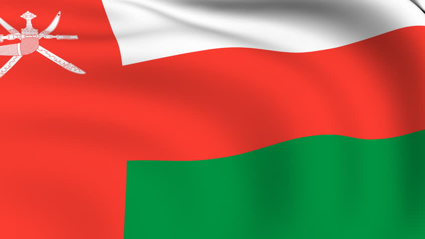 Flying Flag of Oman | Stock Footage Video (100% Royalty-free) 709330 ...
