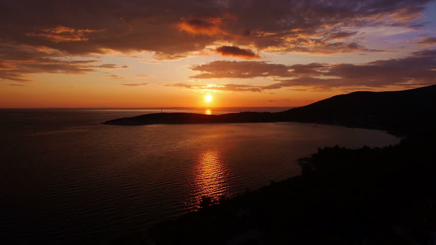 Aerial - Flight Toward the Stock Footage Video (100% Royalty-free ...