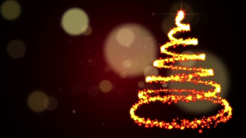 Glowing Christmas Tree - Christmas 14 (HD) - Animation With Glowing ...