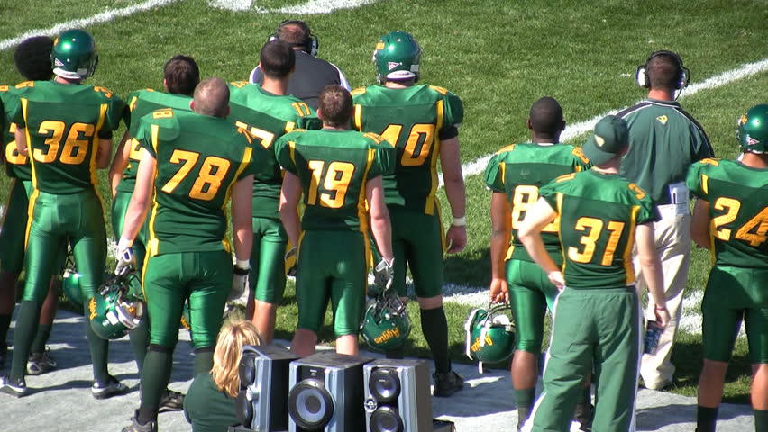 Stock video of hd american college football players on | 75670 ...