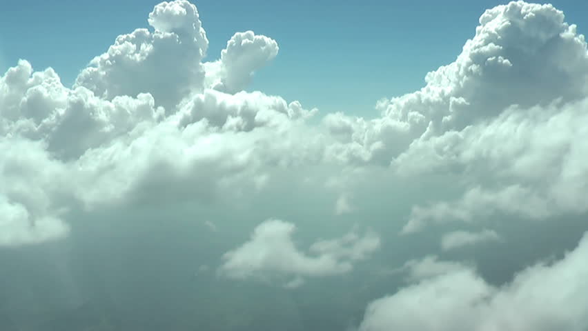 Flying Through Clouds Stock Footage Video | Shutterstock