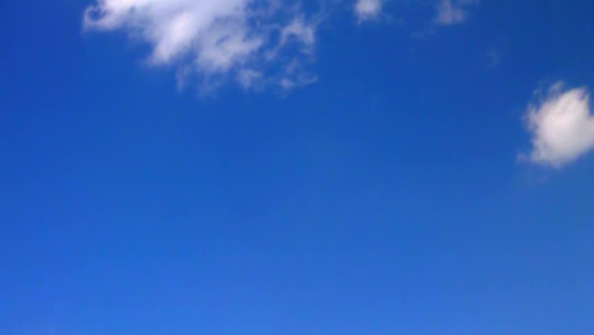 Loopable Clouds and Blue Sky Stock Footage Video (100% Royalty-free ...