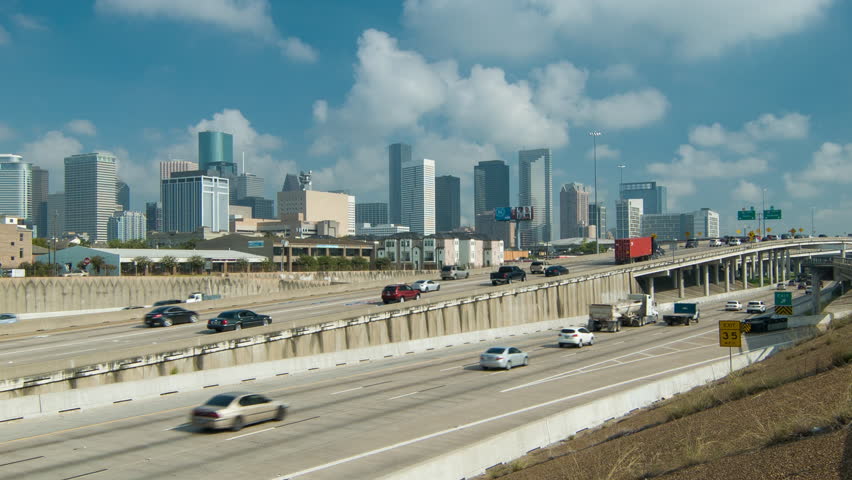 Stock video of houston tx southwest freeway 59 traffic | 7769170 ...
