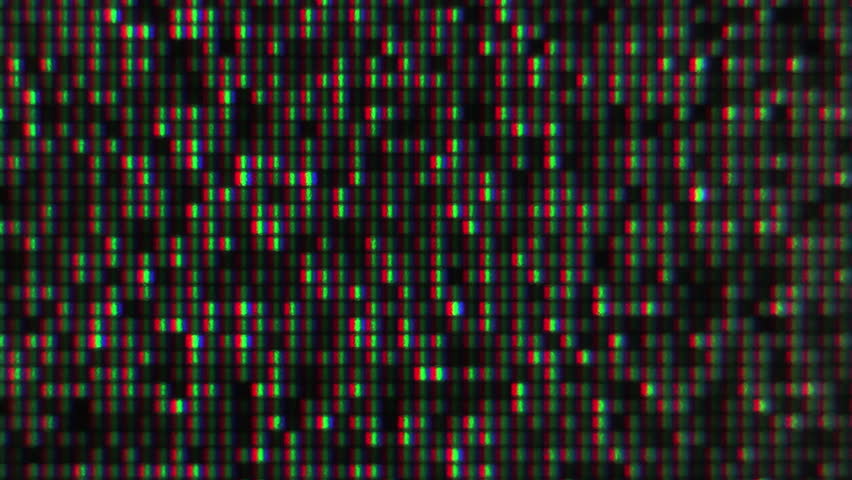 Digital Noise as Displayed On Stock Footage Video (100% Royalty-free ...