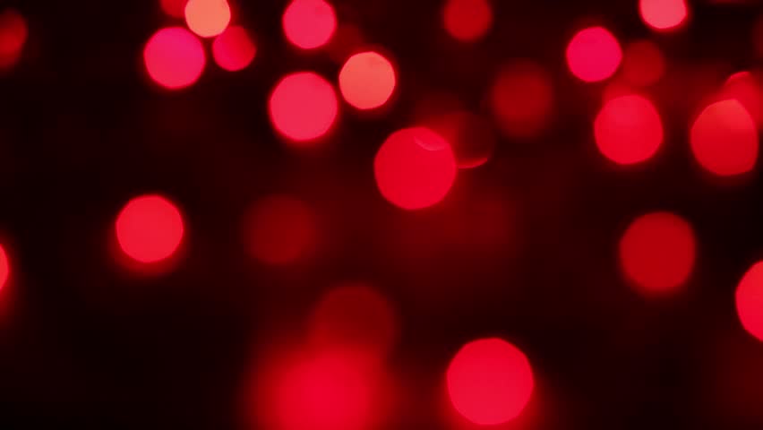 Blurred Red Lights Flicker Stock Footage Video (100% Royalty-free ...