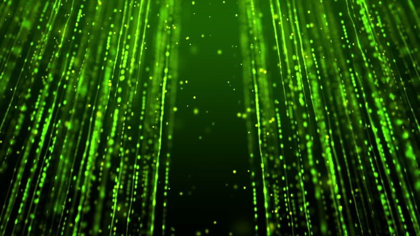 Beautiful Background with Green Rain. Stock Footage Video (100% Royalty ...