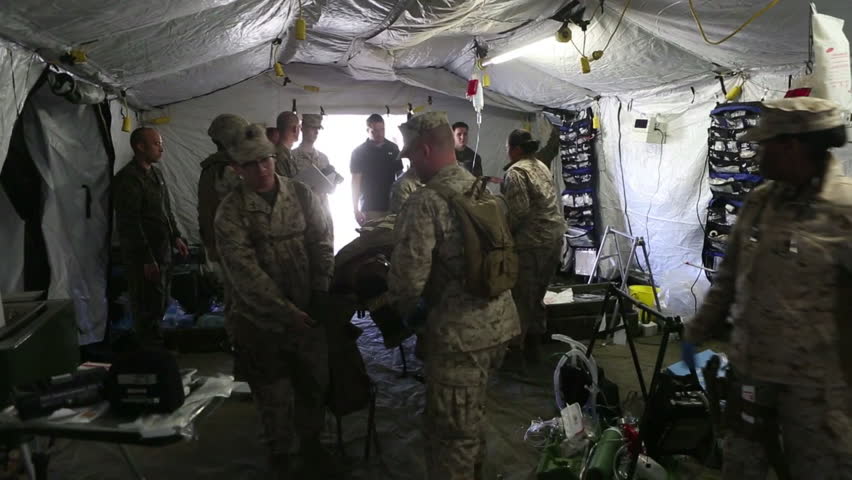 Stock Video Clip of CIRCA 2010s - Army doctors in the | Shutterstock