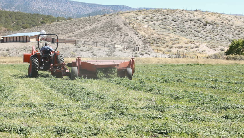 Farm in Utah with Farmer Stock Footage Video (100% Royalty-free) 925780 ...