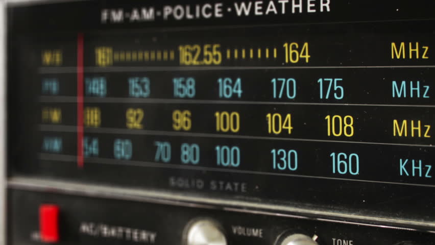 Stock video of an analogue radio dial tuning in | 934480 | Shutterstock