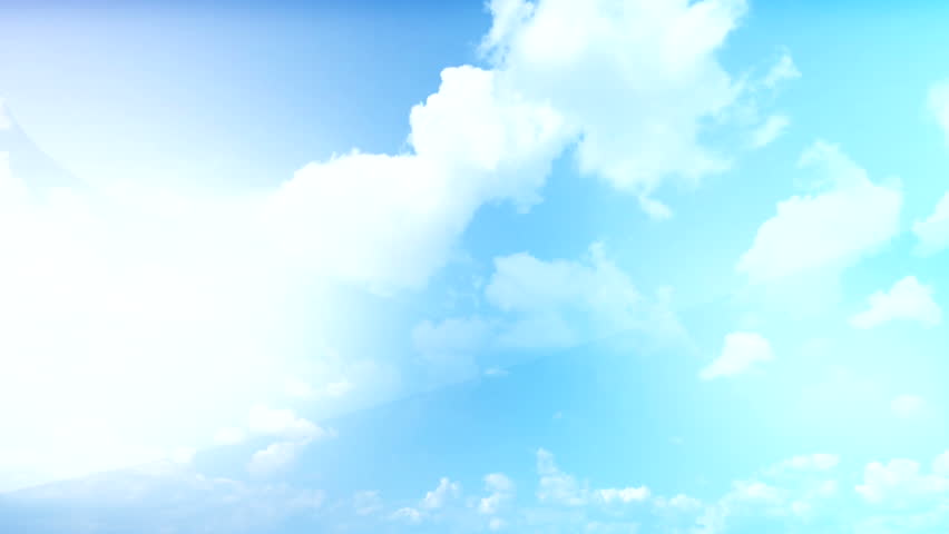 Clean Cloud Environment ( Special Stock Footage Video (100% Royalty ...