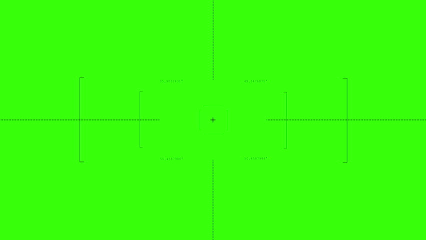 Sniper Scope Or Optical Sight On Green Screen. Sniper Scope Or Optical ...