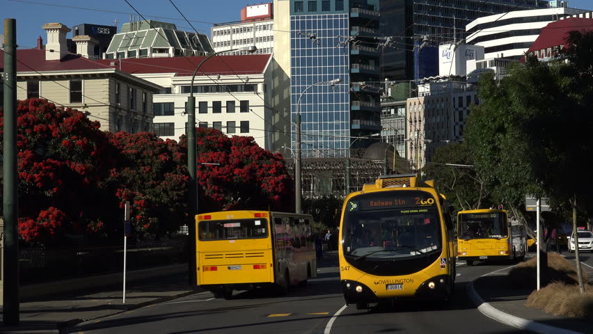 WELLINGTON, NORTH ISLAND/NEW ZEALAND - JANUARY 26, 2015: Go Electric ...