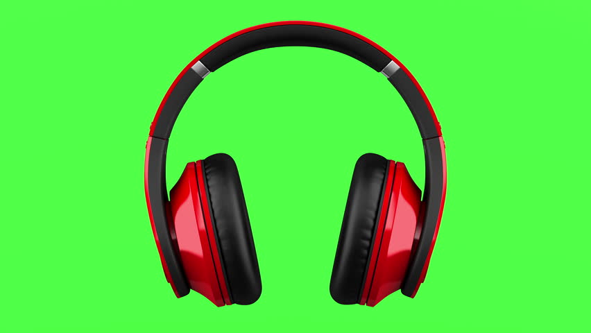 Rotating Headphones, Animated Sound Waves Stock Footage Video 832771 ...