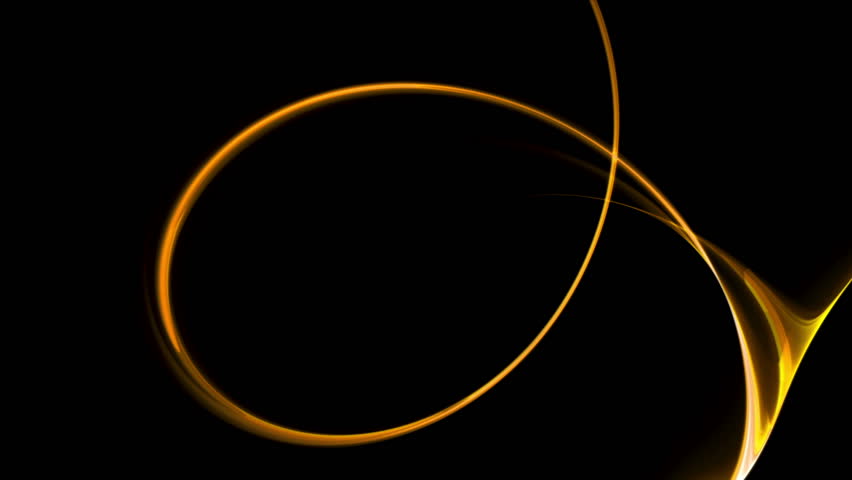 Dynamic Golden Rotational Motion - Stock Footage Video (100% Royalty ...