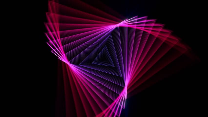 Triangle Source Endless. An Hypnotic Set Of Rotating Triangles. A Lot ...