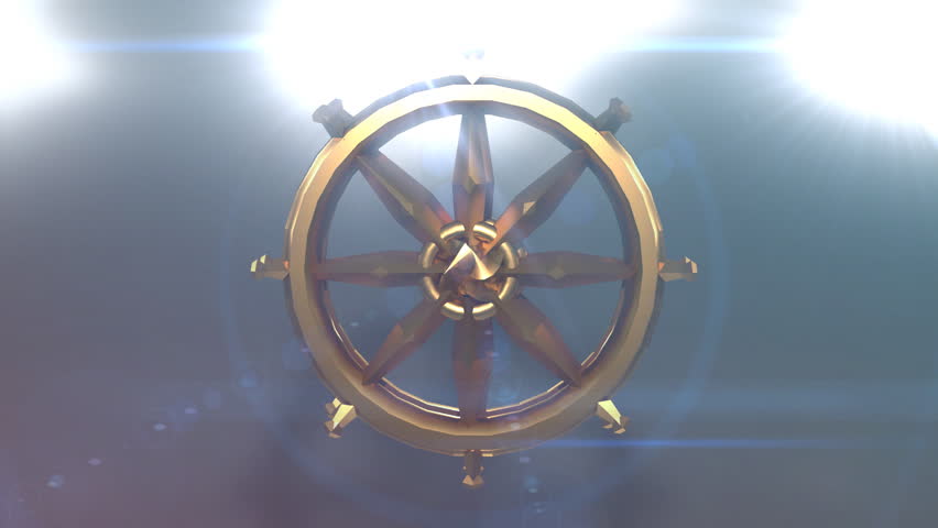 Hindu Dharma Wheel Stock Footage Video (100% Royalty-free) 972970 ...